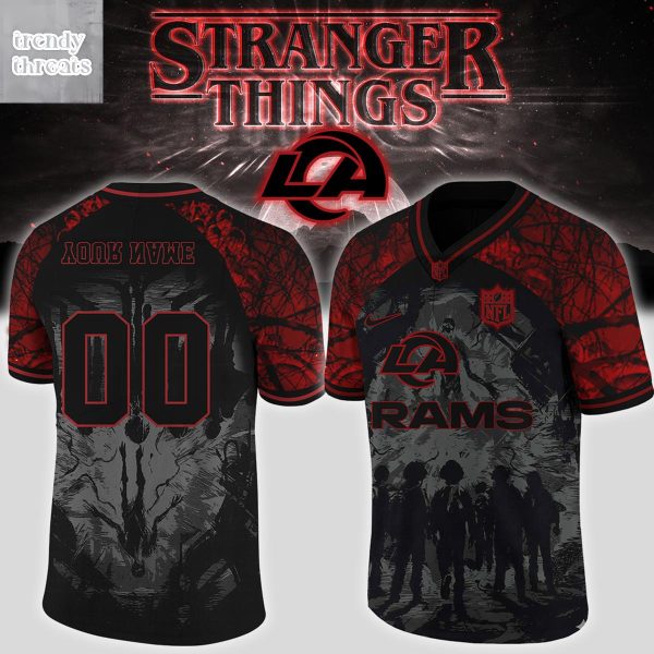 All Team NFL x Stranger Things Upside Down Jersey - TrendyThreats