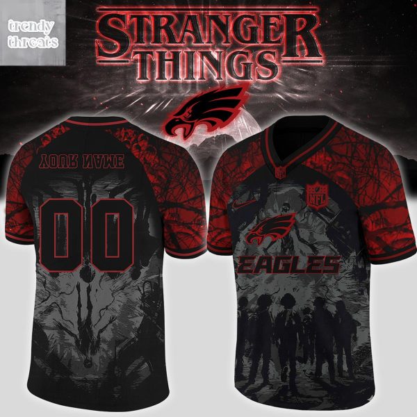 All Team NFL x Stranger Things Upside Down Jersey - TrendyThreats