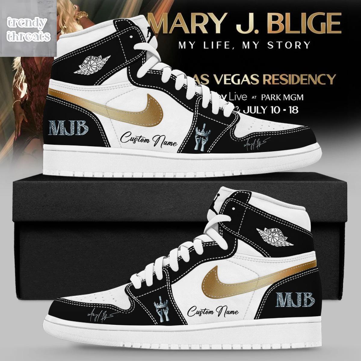 Mary J. Blige Las Vegas Residency Tour 2026 Signature Air Jordan 1 ...