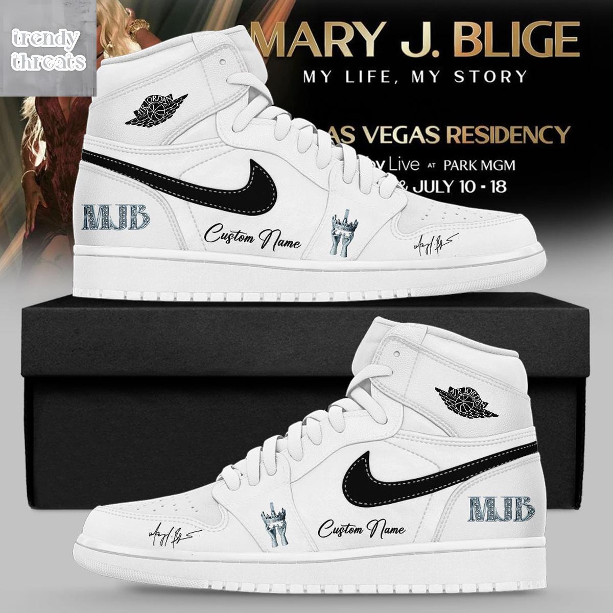 Mary J. Blige Las Vegas Residency Tour 2026 Signature Air Jordan 1 ...